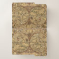 Vintage World Map File Folder | Zazzle