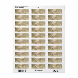 Vintage World Map Geography Travel Unique Label | Zazzle