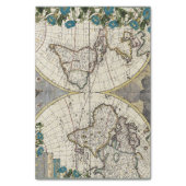 Vintage World Map Tissue Paper | Zazzle