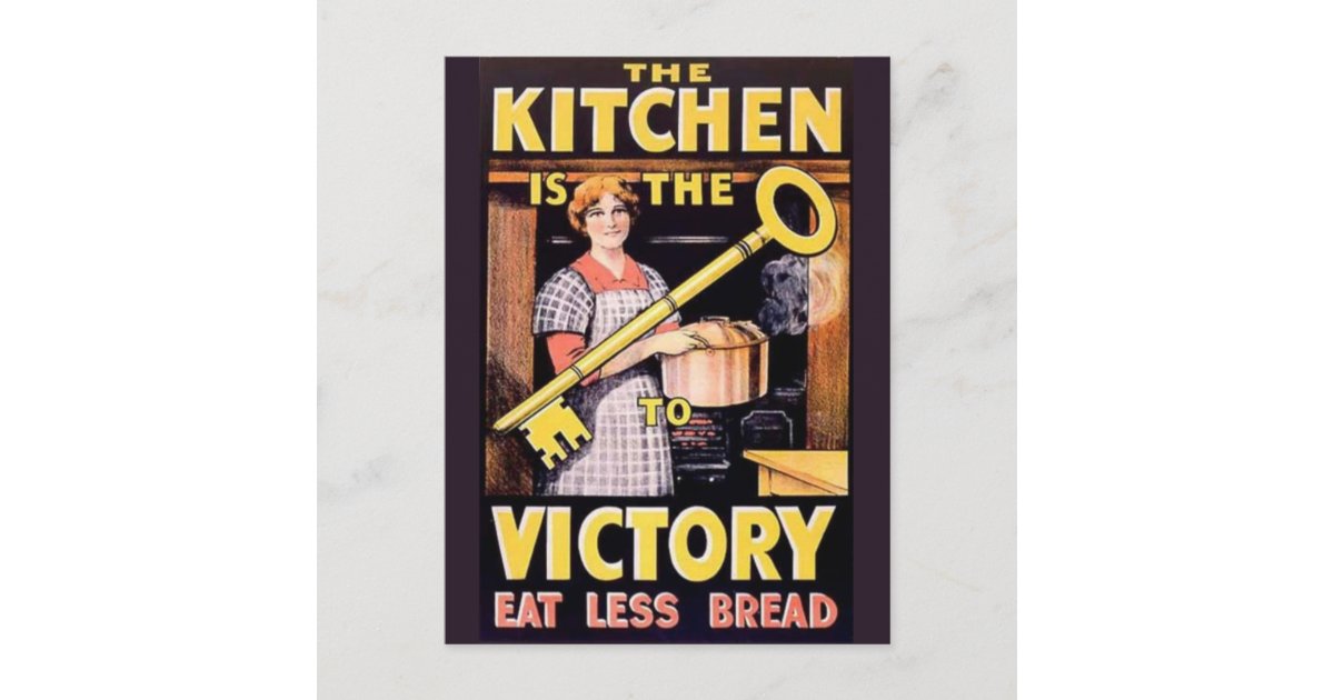 Vintage World War One Victory Poster Postcard | Zazzle