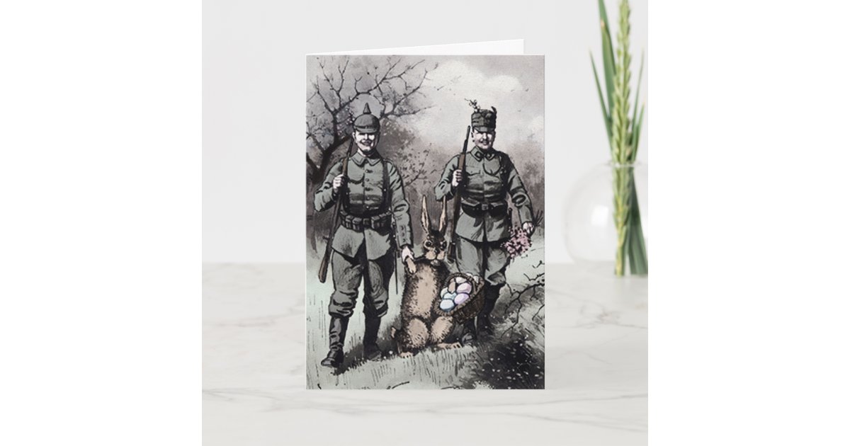 Vintage WW1 German Easter Card | Zazzle