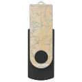 Vintage Yellowstone National Park Map Flash Drive | Zazzle