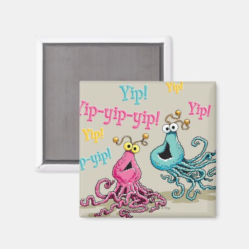 Vintage Yip-Yips Magnet | Zazzle