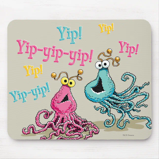 Vintage Yip-Yips Mouse Pad | Zazzle