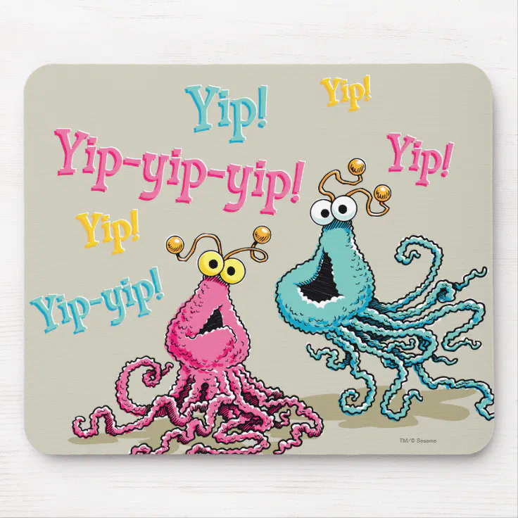 Vintage Yip-Yips Mouse Pad | Zazzle