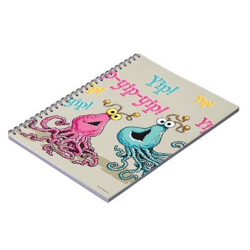 Vintage Yip-Yips Notebook | Zazzle