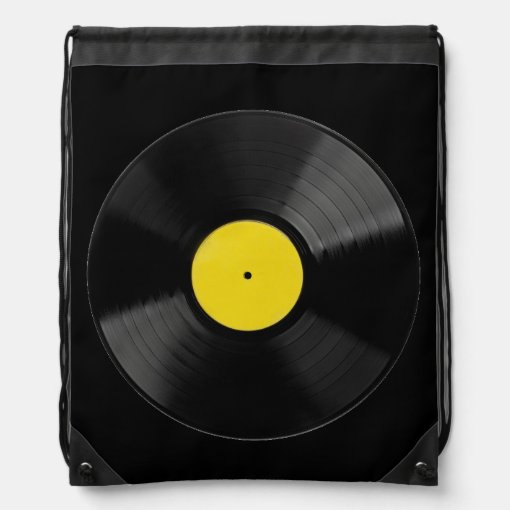 Vinyl Music Record Backpack | Zazzle