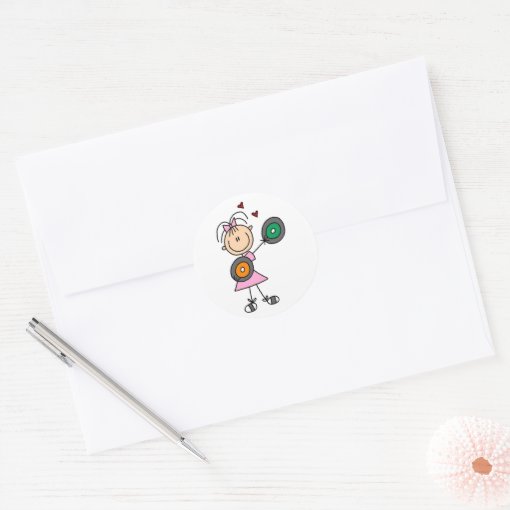 Vinyl Record Lover Sticker | Zazzle