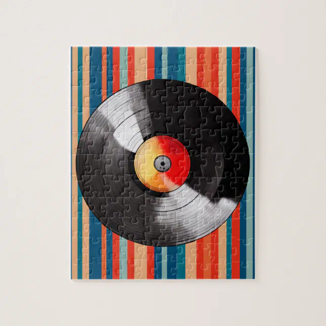 Vinyl Record Puzzle | Zazzle