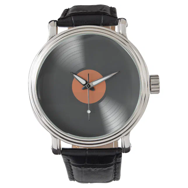 Vinyl Record Watch | Zazzle