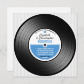 Vinyl Record Wedding Celebration Invitation | Zazzle