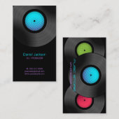 Vinyl Records DJ Music Store Business Card | Zazzle