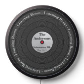 Vinyl Records Listening Room LED Sign | Zazzle