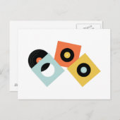 Vinyl Records Postcard | Zazzle