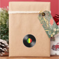 Vinyl reggae classic round sticker | Zazzle