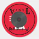 Vinyl Still Rocking! Classic Round Sticker | Zazzle