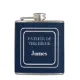 Vinyl Wrapped Flask-Father of Bride Flask | Zazzle