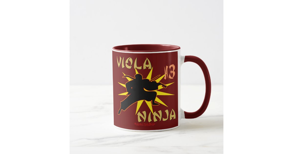 Viola Ninja Mug | Zazzle
