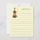 Viola Violin Music Teacher Musician Thank You Card | Zazzle