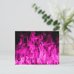 Violet flame and violet fire products and apparel postcard | Zazzle