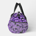 Violet Flowers Beautiful Violets Duffle Bag | Zazzle