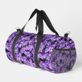 Violet Flowers Beautiful Violets Duffle Bag | Zazzle