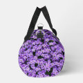 Violet Flowers Beautiful Violets Duffle Bag | Zazzle