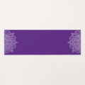 Violet Mandala Yoga Mat | Zazzle