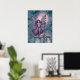 Violet Night Fairy Art by Molly Harrison Poster | Zazzle