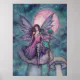 Violet Night Fairy Art by Molly Harrison Poster | Zazzle