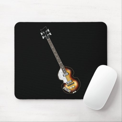 Violin Bass Guitar Mouse Pad | Zazzle