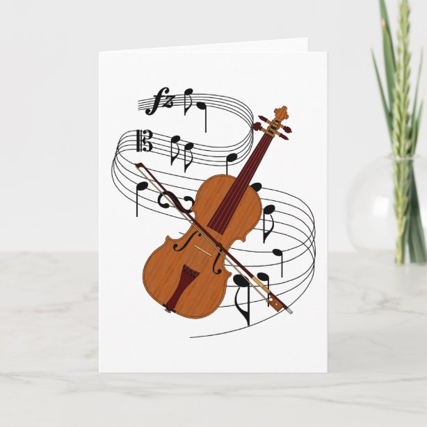Violin Cards | Zazzle