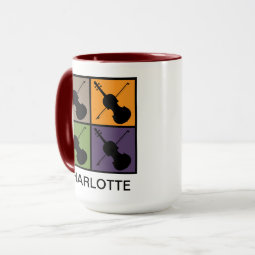 Violin Music Personalized Mug | Zazzle