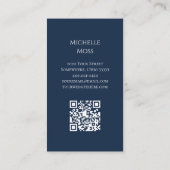 Violin Musician Orchestra Performer QR code Business Card | Zazzle