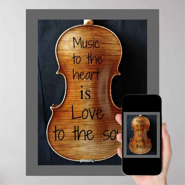 Violin Poster | Zazzle
