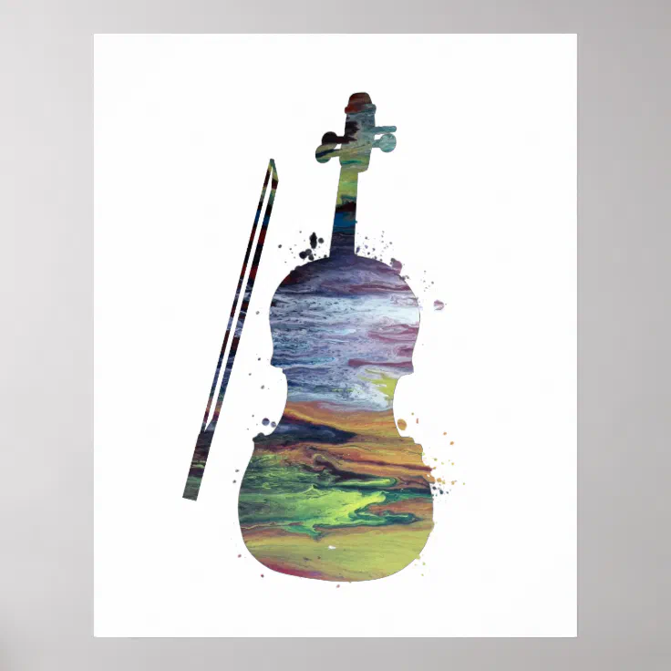 Violin Poster | Zazzle