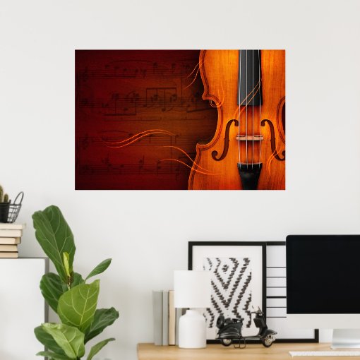 Violin Poster | Zazzle