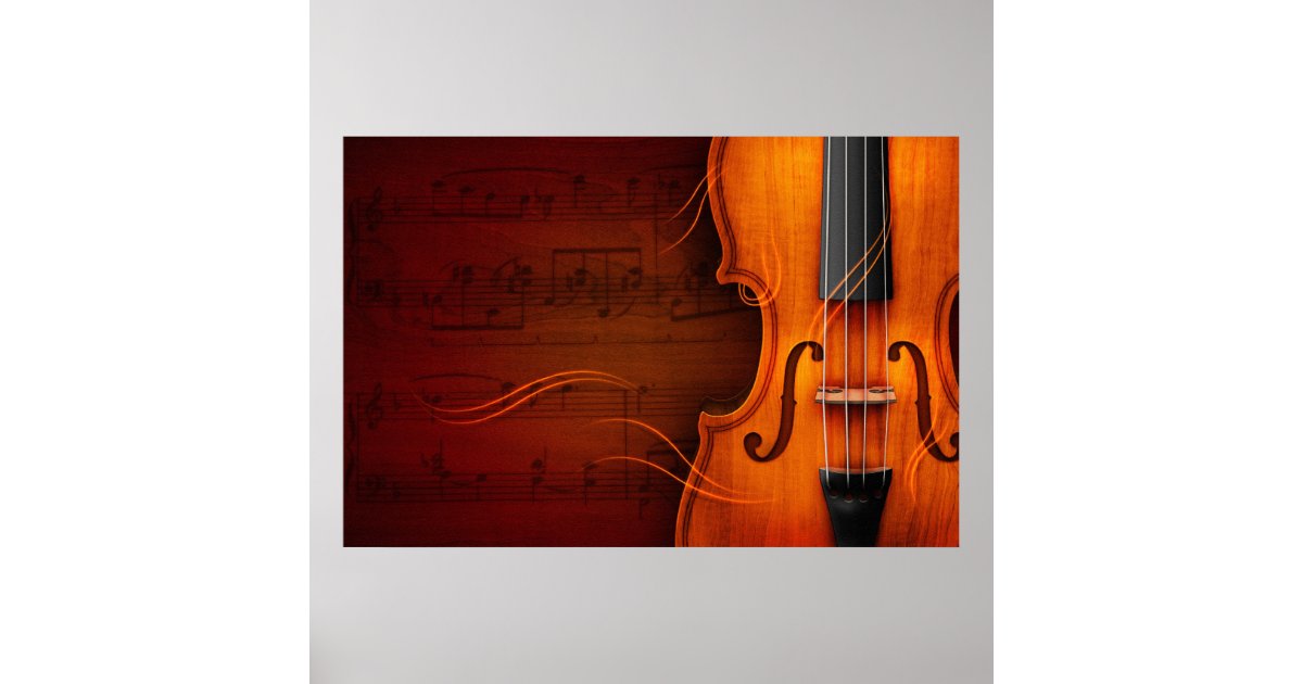 Violin Poster | Zazzle