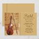 Violin Recital Invitation | Zazzle