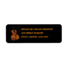 Violin and Bow Label | Zazzle.com