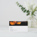 Violin Viola Business Card for The Violin Site | Zazzle