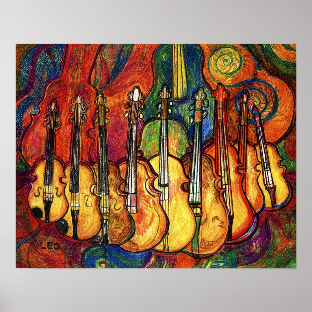 Violins Poster | Zazzle