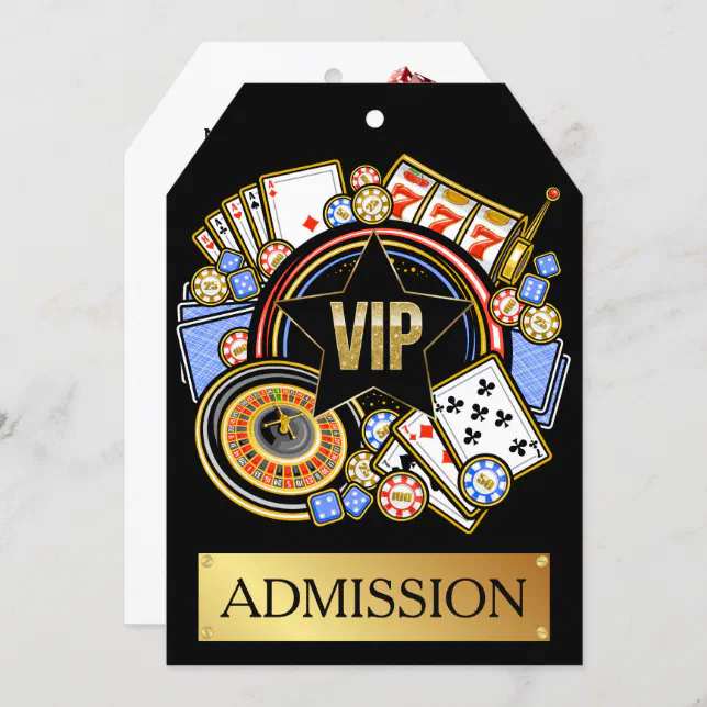 VIP Admission Invitation | Zazzle