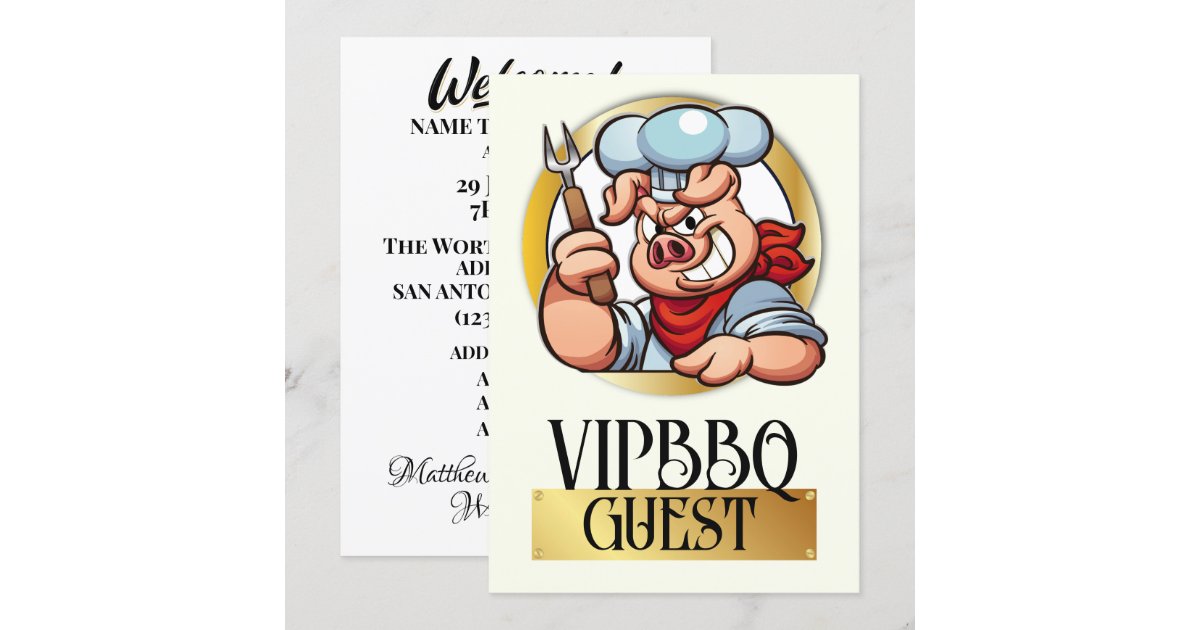 VIP Admission Invitation | Zazzle