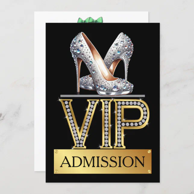 VIP Admission Invitation | Zazzle