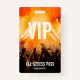 VIP All Access Pass Concert Event Badge | Zazzle