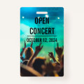 VIP All Access Pass Concert Event Badge | Zazzle