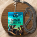 VIP All Access Pass Concert Event Badge | Zazzle