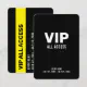 VIP All Access Pass Event ID Badge 3.5" x 5" Invitation | Zazzle