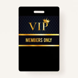 VIP BADGE | Zazzle